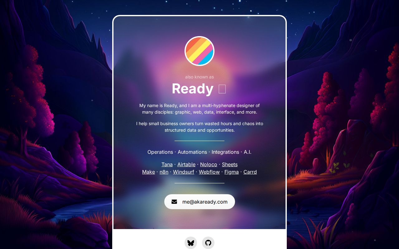 Ready also known as...